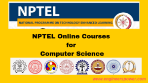 109 List of NPTEL Online Courses for Computer Science
